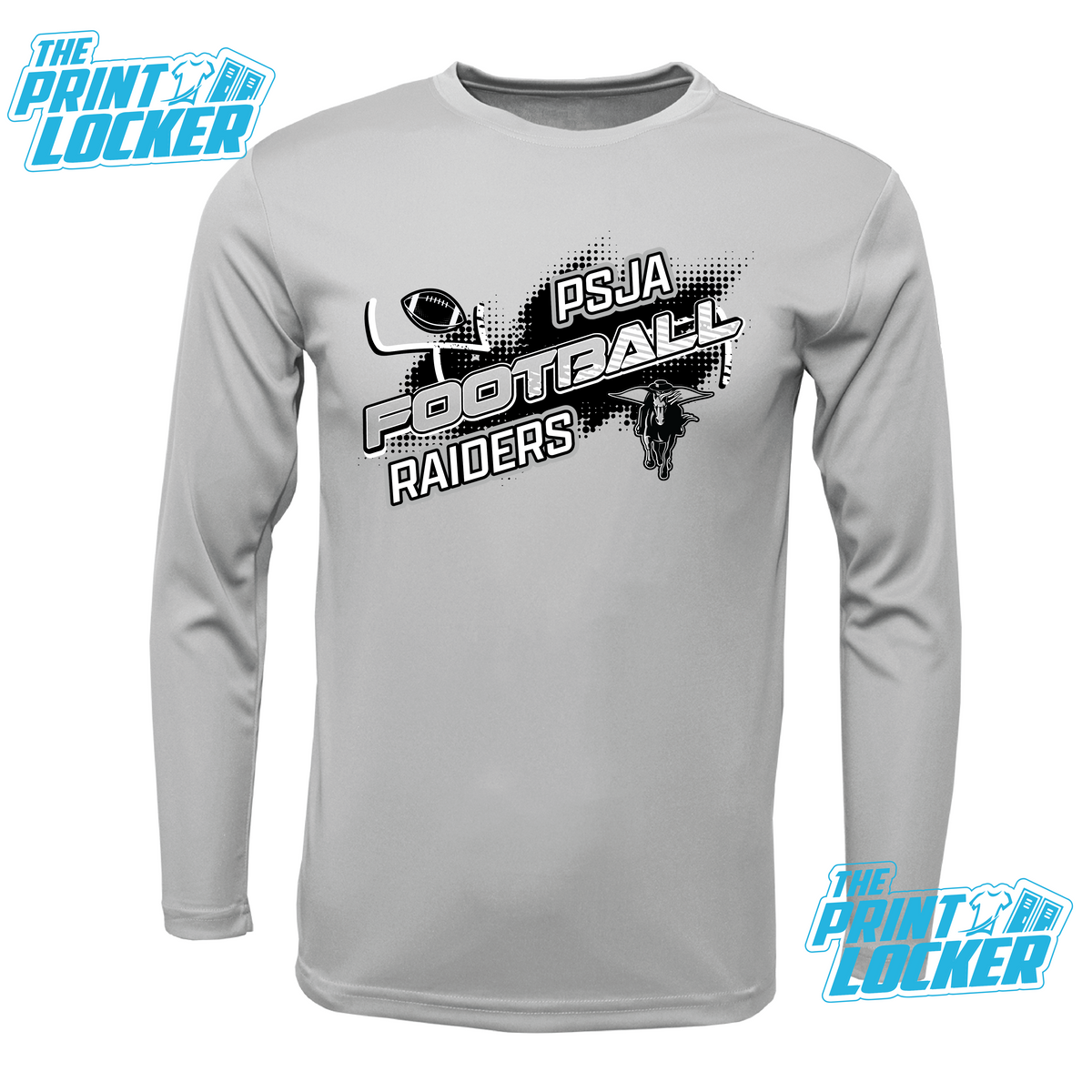 Raiders Football Design Drifit Long Sleeve – The Print locker