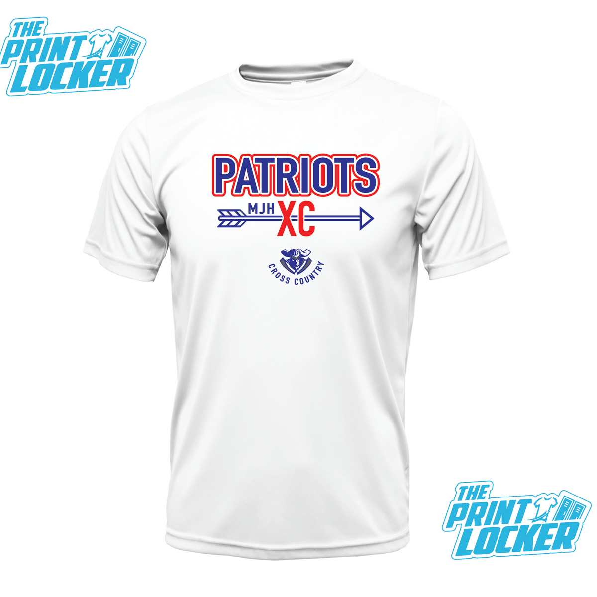 2024 Mission Jr High Patriots Cross Country Drifit Short Sleeve – The ...